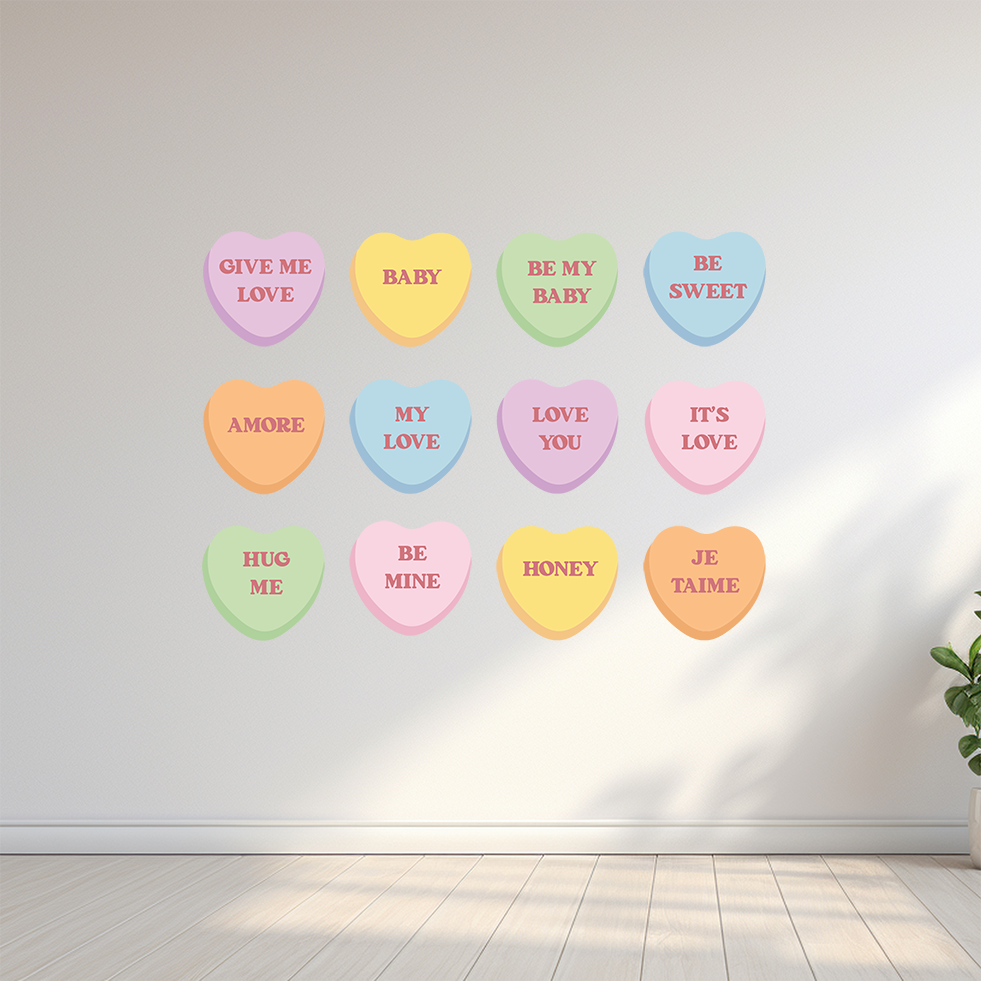 Heart Candies – Polka Art Prints