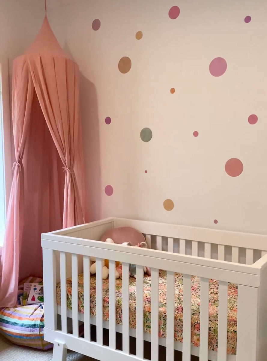 Watercolour Polka Dot Wall Decals – Polka Art Prints