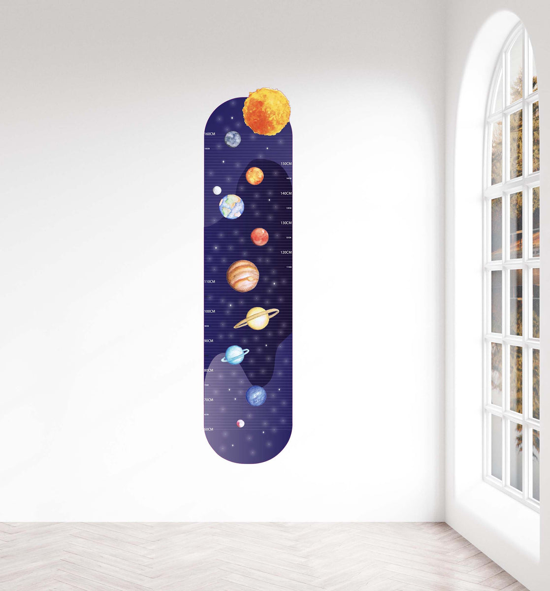 Space Height Chart – Polka Art Prints