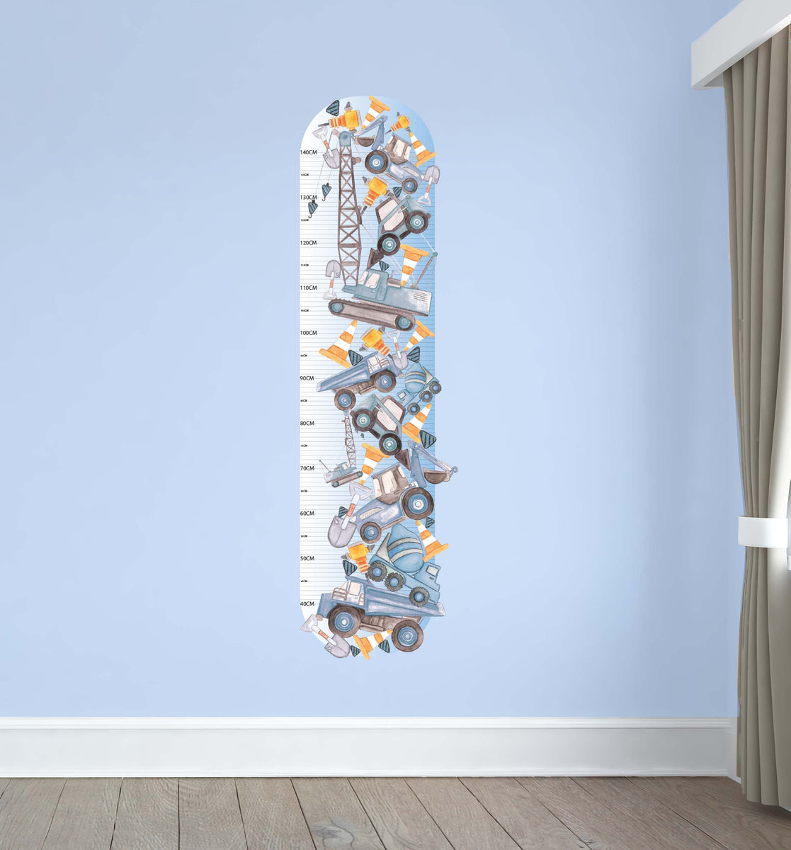 Construction Height Chart – Polka Art Prints